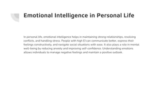 The Importance of Emotional Intelligence in Personal and Professional ...