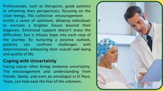The Importance of Emotional Support in a Journey with Cancer | PPTX