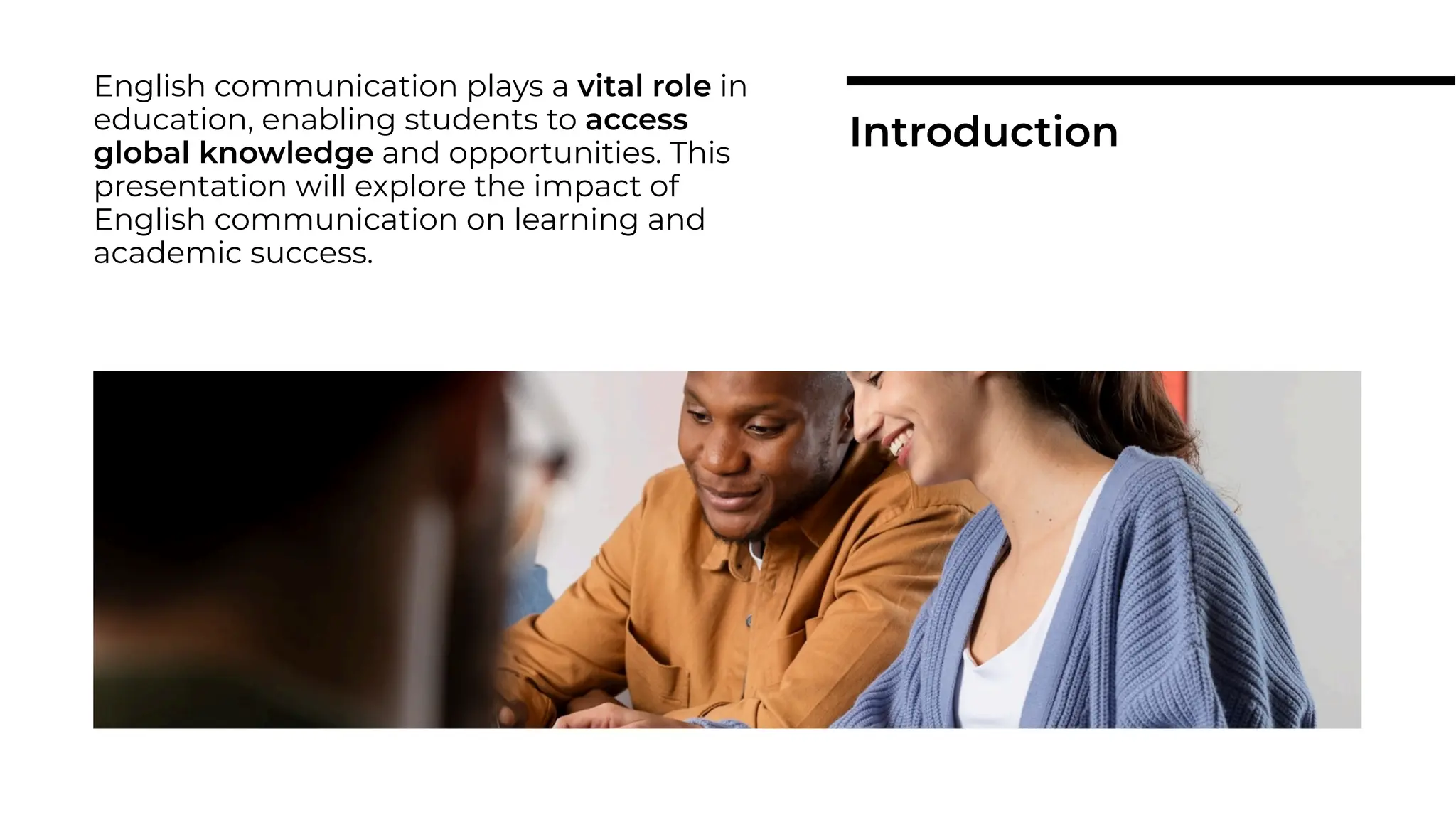 The Importance of English Communication in Education | PDF