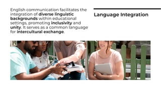 The Importance of English Communication in Education | PPT