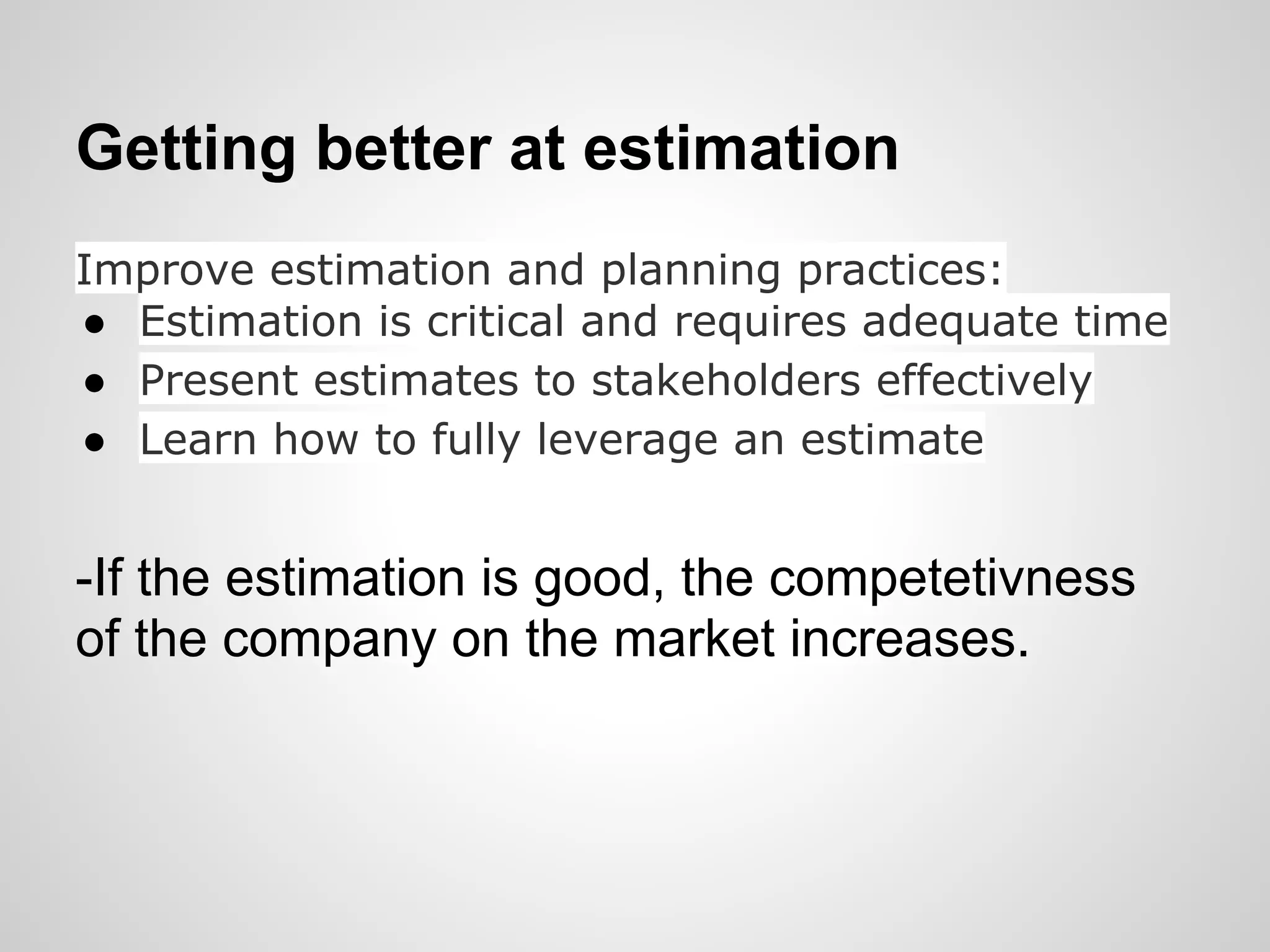 The importance of estimation | PPT