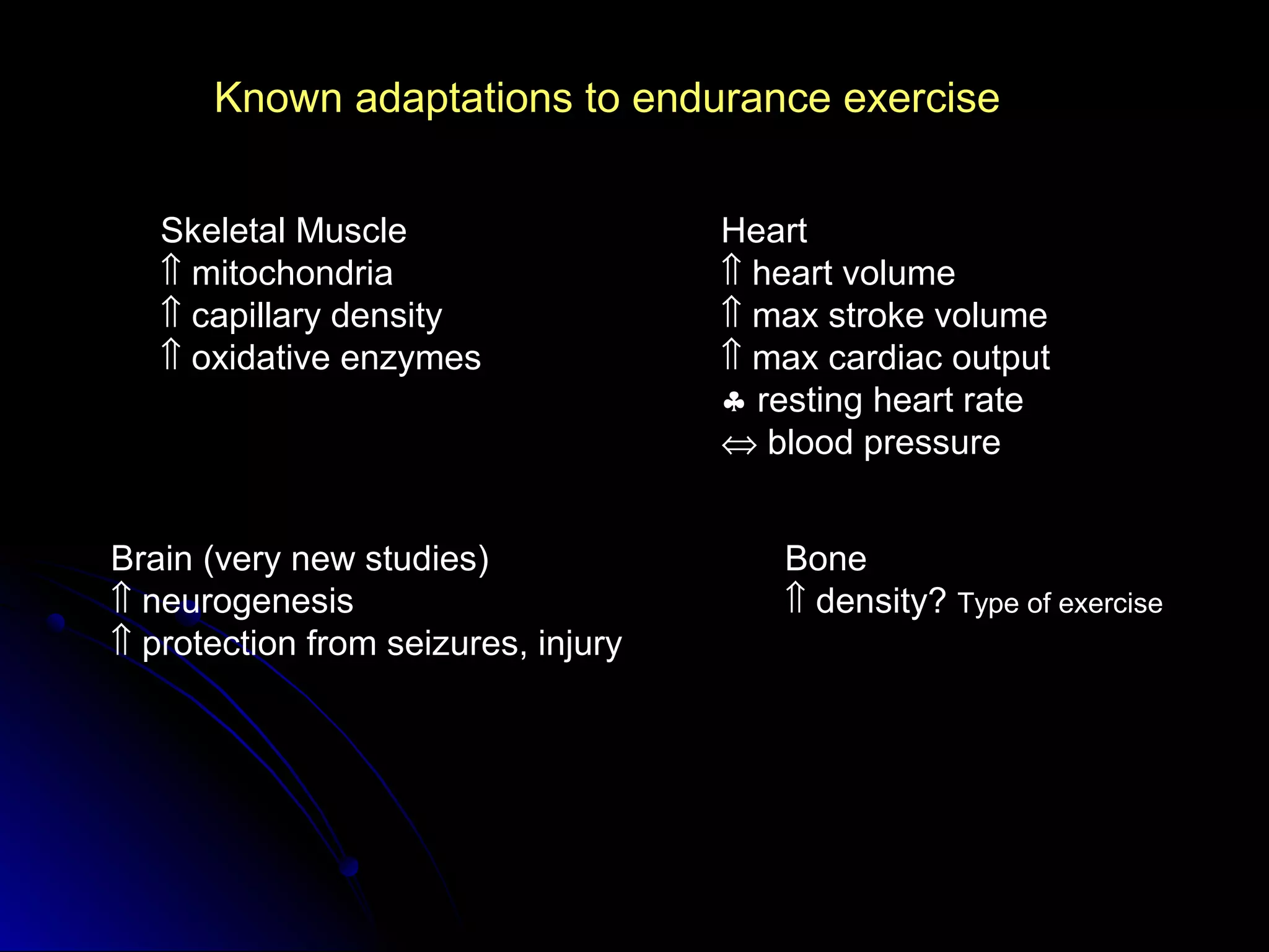 The Importance of Exercise ppt | PPT