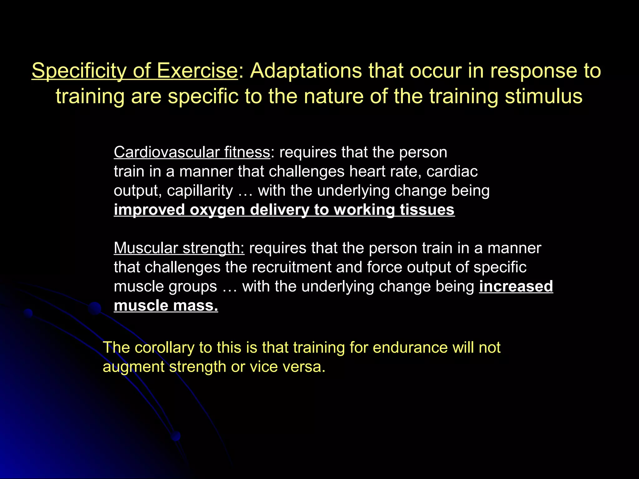 The Importance of Exercise ppt | PPT
