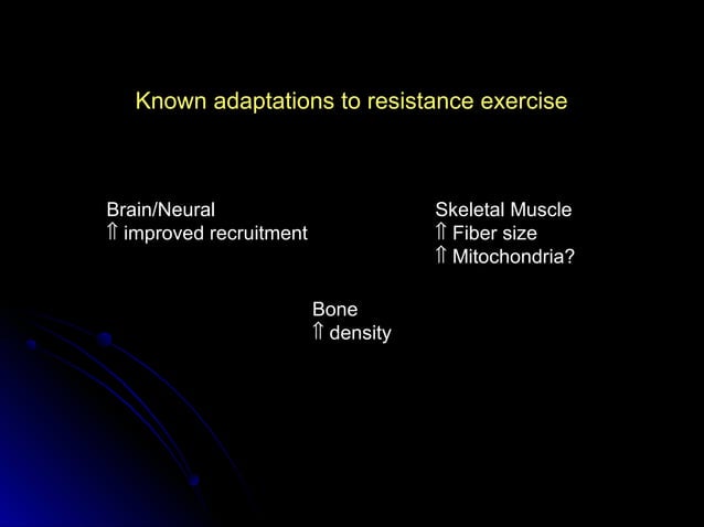 The Importance of Exercise ppt | PPT