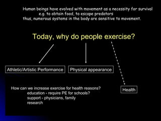 The Importance of Exercise ppt | PPT