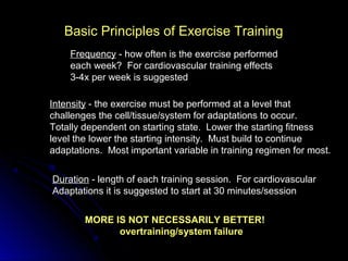 The Importance of Exercise ppt | PPT