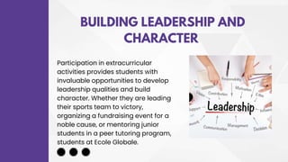 The Importance of Extracurriculars at Ecole Globale, a Premier CBSE ...