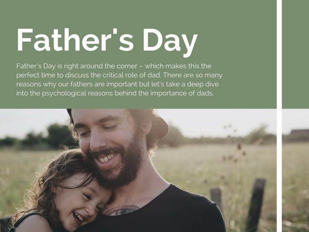 The Importance of Fathers | PDF