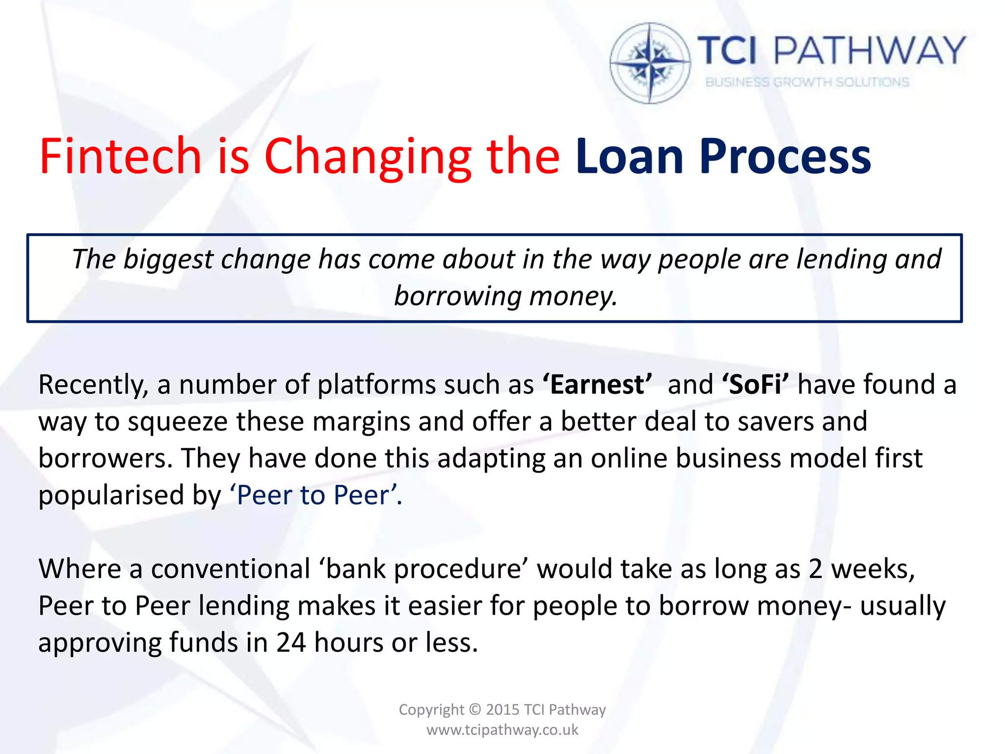 The Rise & Importance of Fintech | PPT