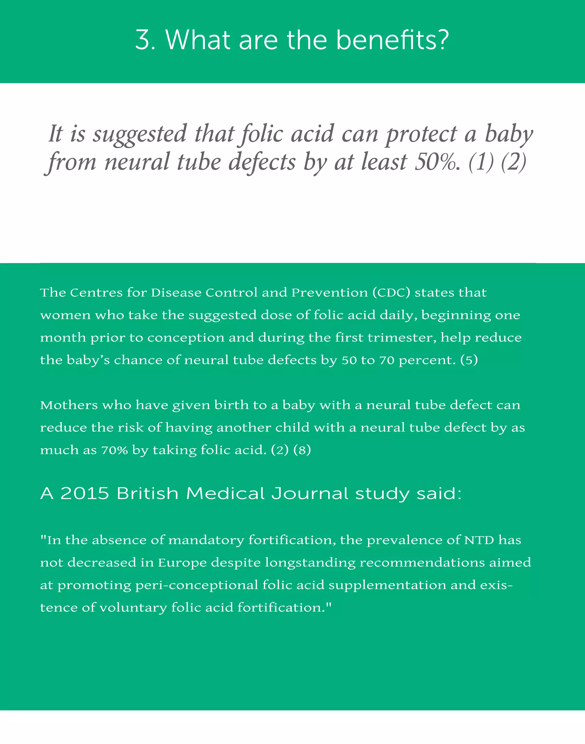 The importance of folic acid in pregnancy plus our special folic acid ...