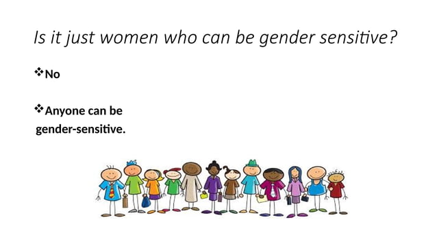 THE IMPORTANCE OF GENDER SENSITIVITY.pptx