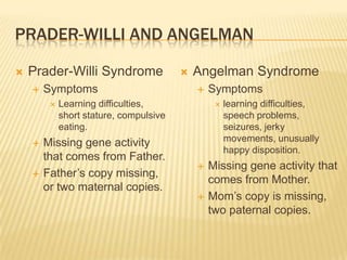 The importance of genomic imprinting | PPTX