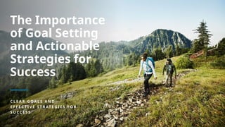 Unlock Your Potential: Master the Art of Goal Setting | PPTX