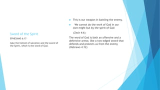 The Importance of God’s Armor in a Spiritual Battle.pptx