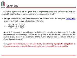 The importance of grain size | PPTX