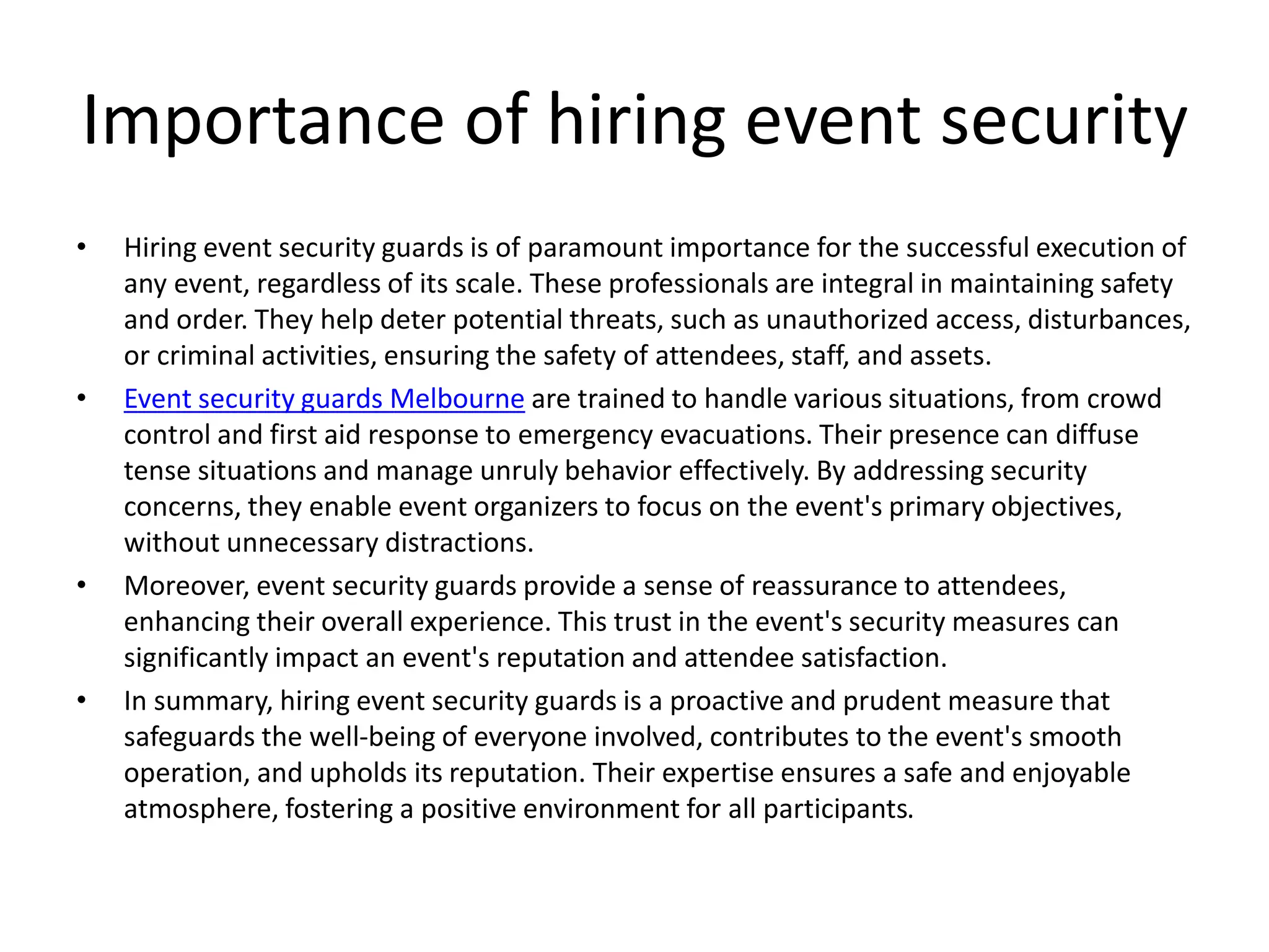 The Importance of hiring event security guards.pptx