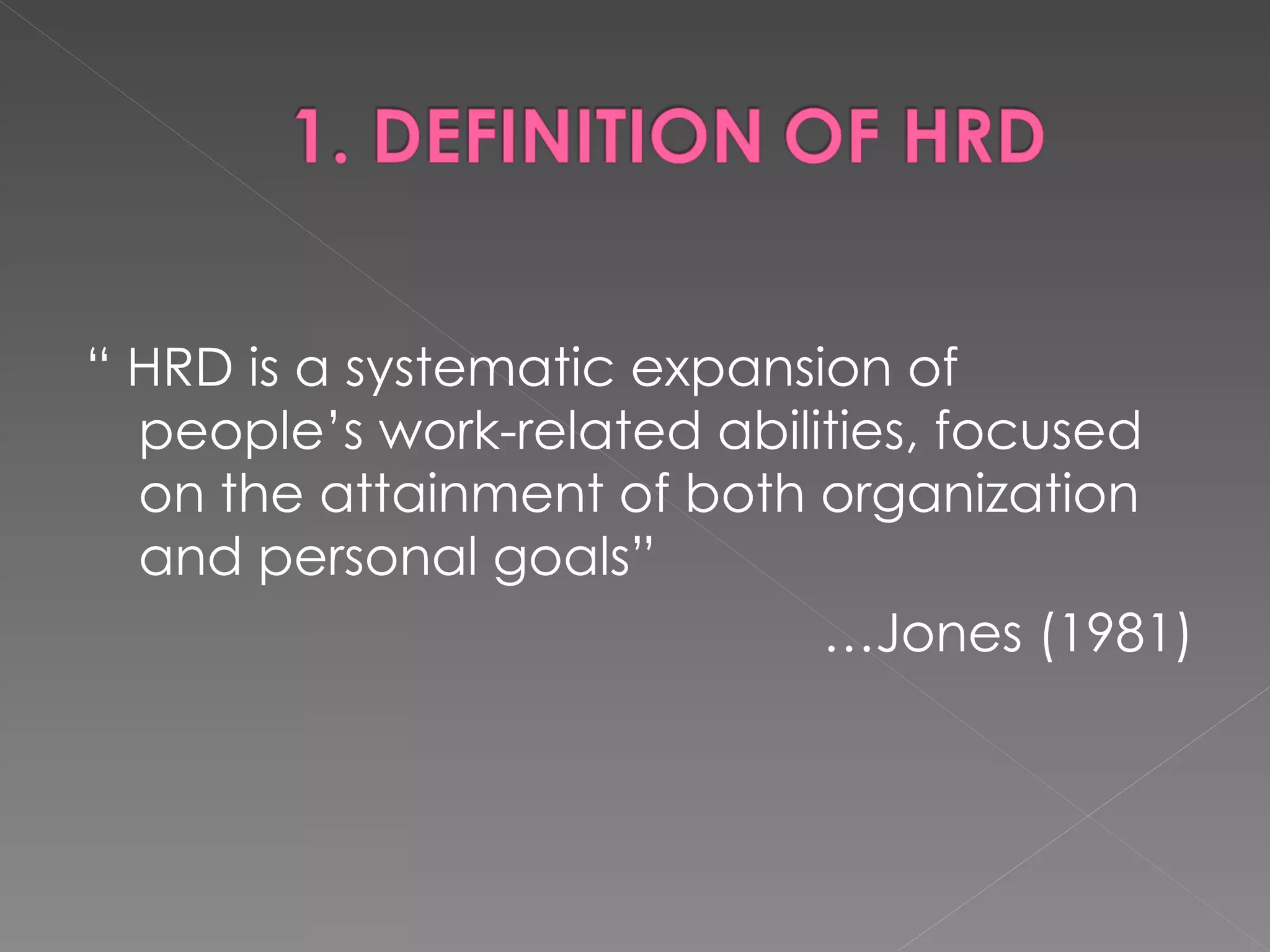 The importance of_hrd[1] | PPT