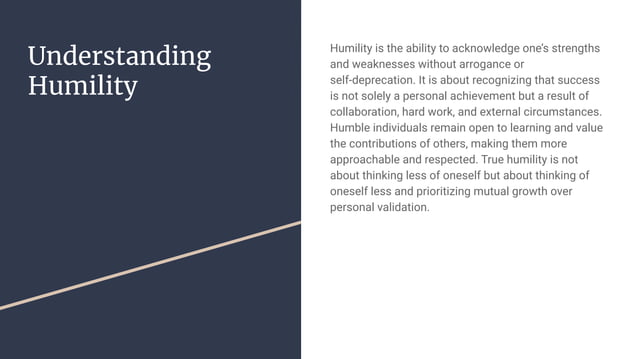 The Importance of Humility and Patience in Life | PDF