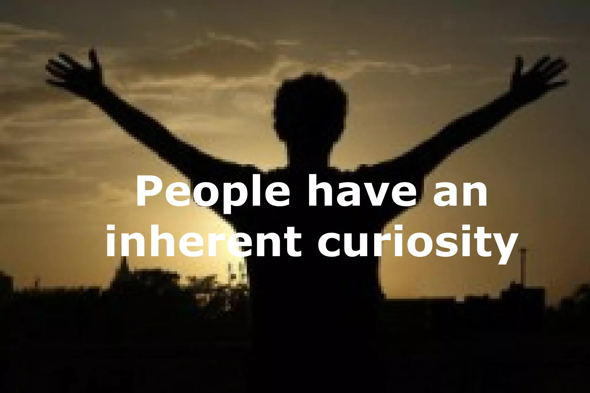 The importance of individual human experience | PPT