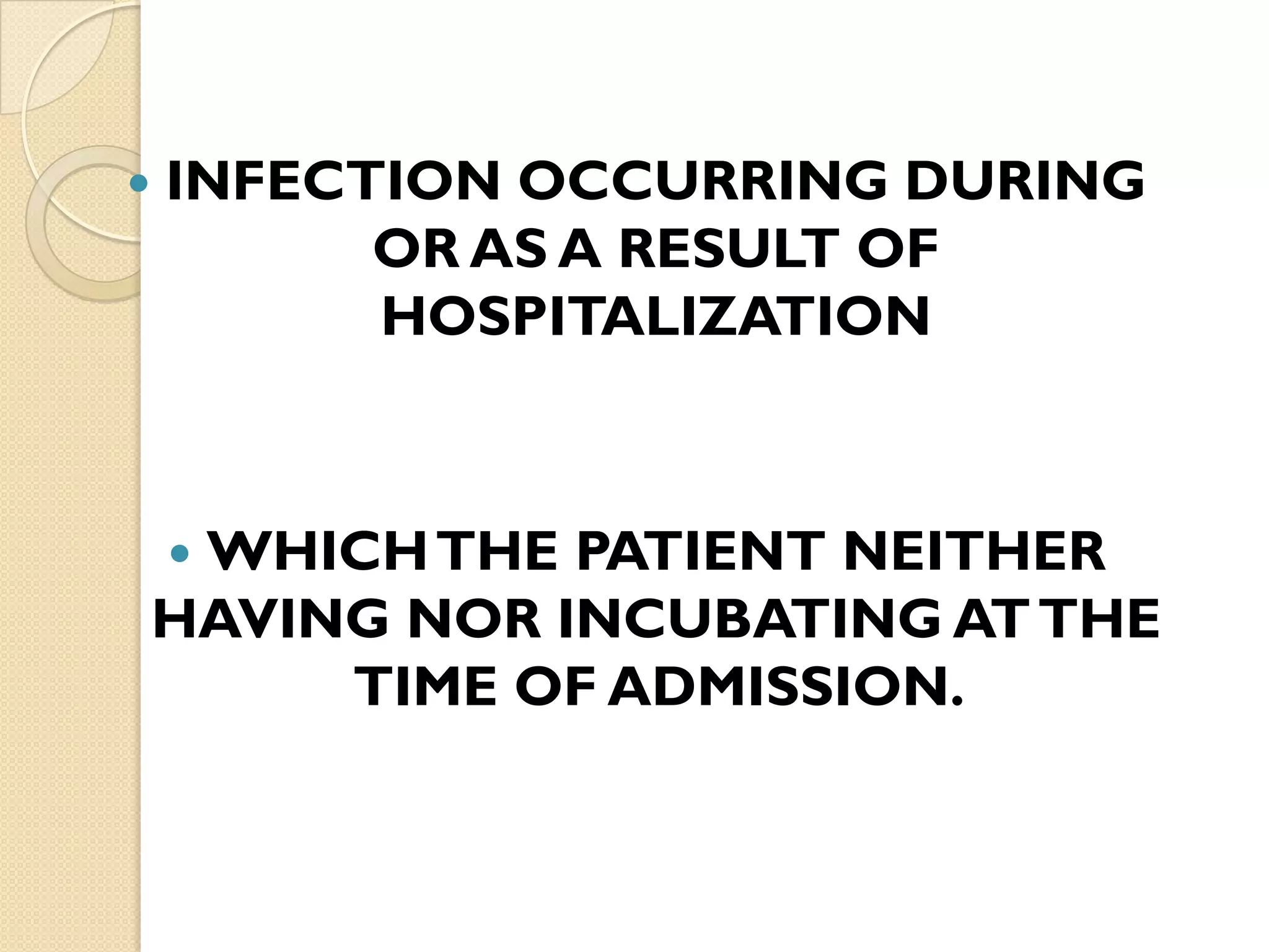 The importance of infection control in patient care | PPTX