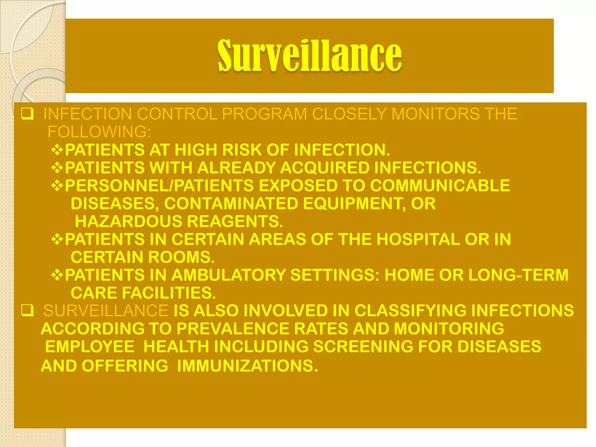 The importance of infection control in patient care | PPTX