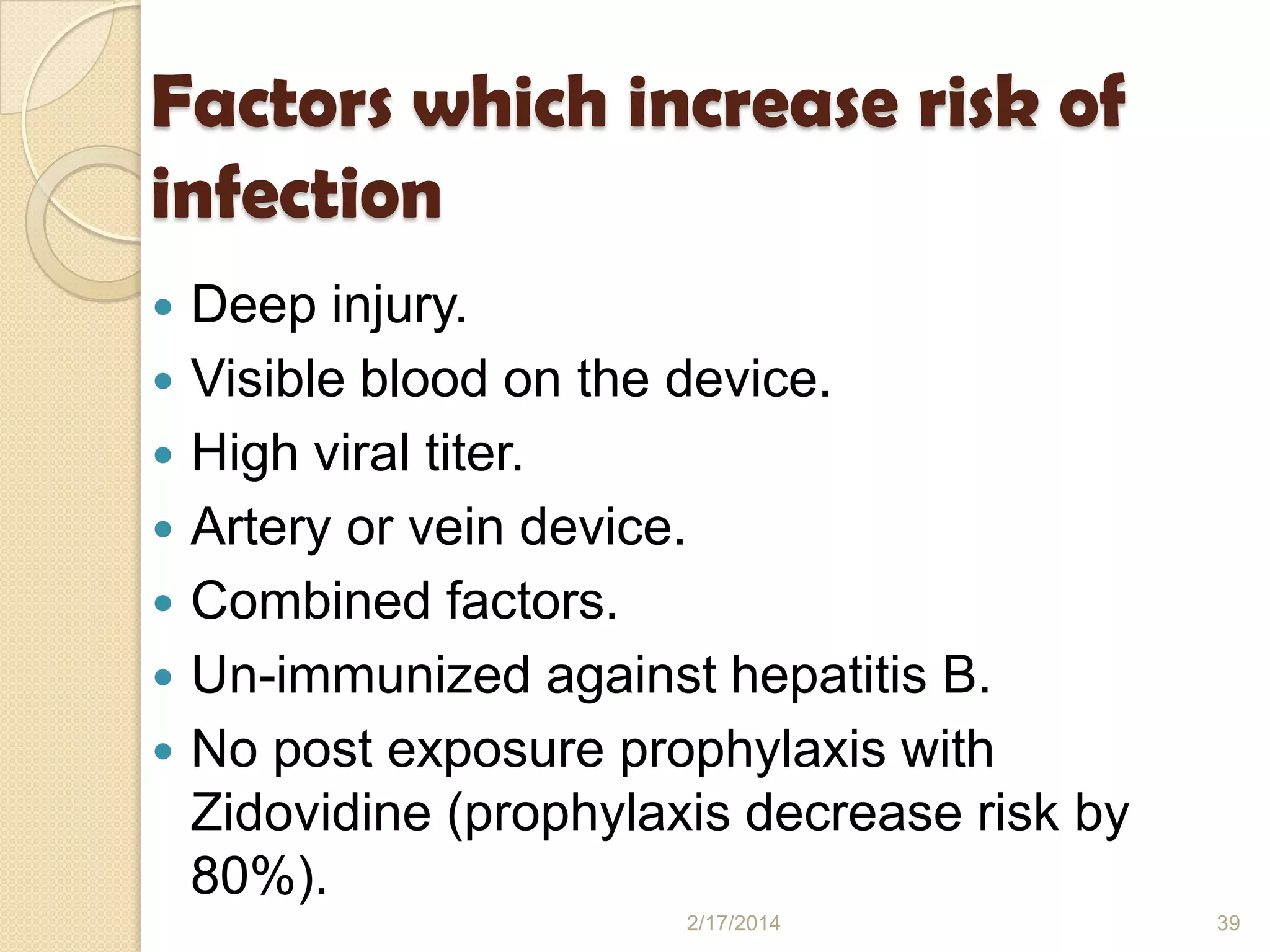 The importance of infection control in patient care | PPTX