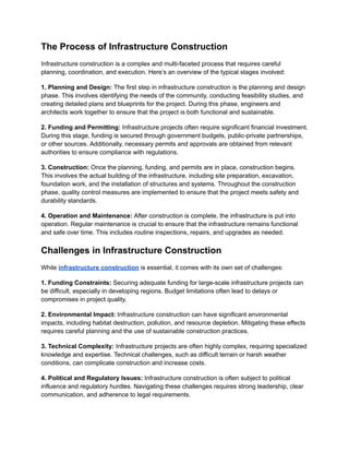 The Importance of Infrastructure Construction.pdf