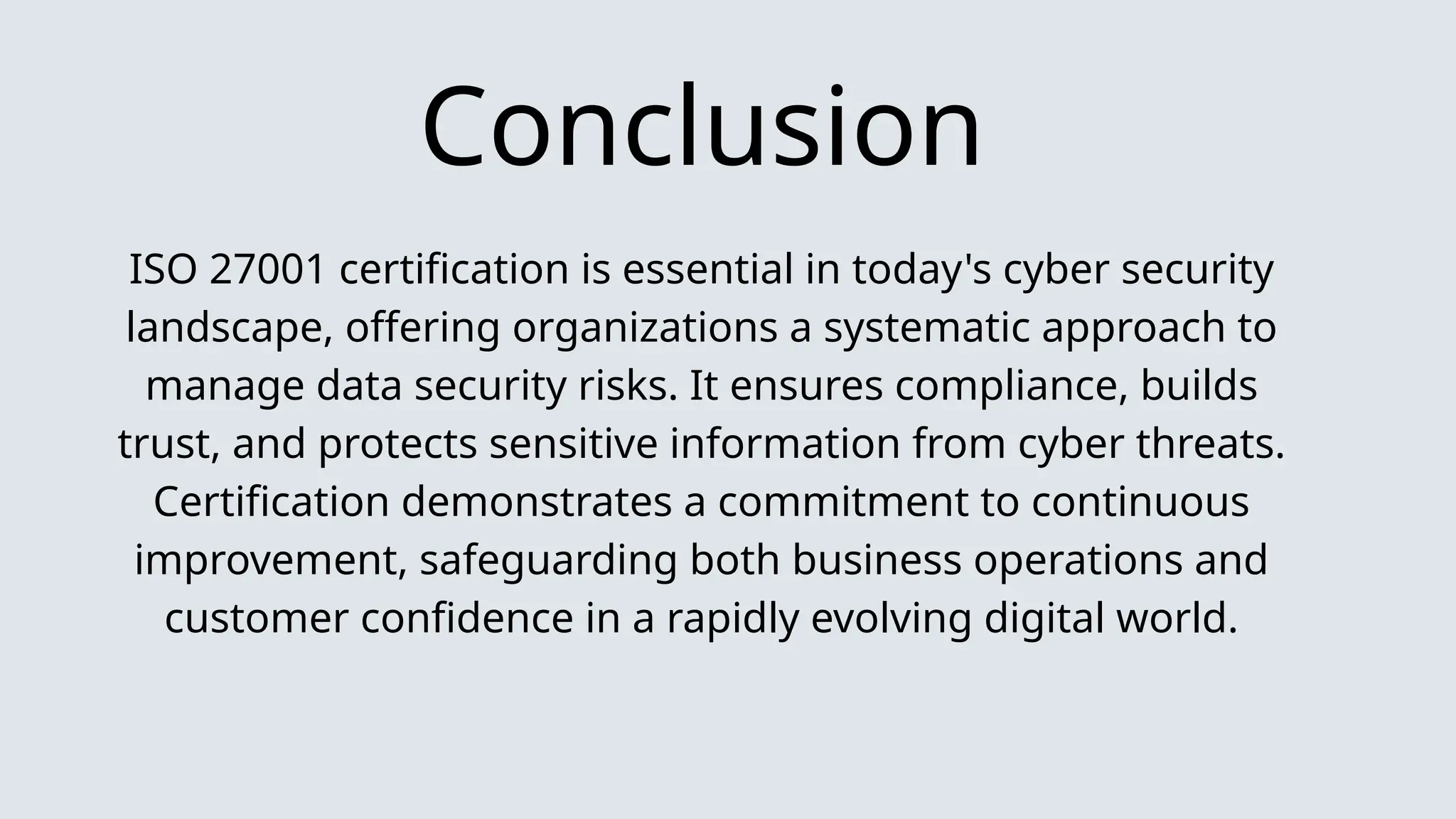 The Importance of ISO 27001 Certification in Today's Cybersecurity Landscape.pptx
