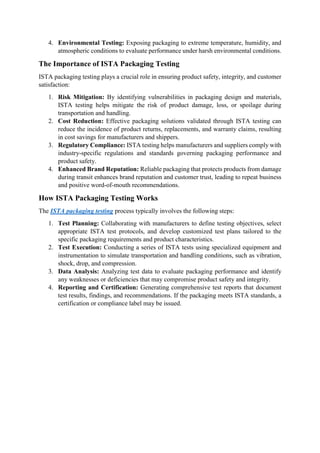 The Importance of ISTA Packaging Testing in Product Safety.pdf
