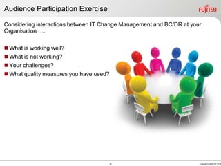 The importance of IT Change Management to the DR and BCP process | PPT