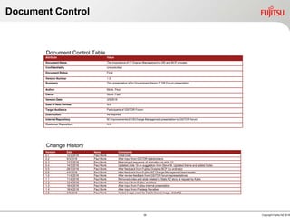 The importance of IT Change Management to the DR and BCP process | PPT