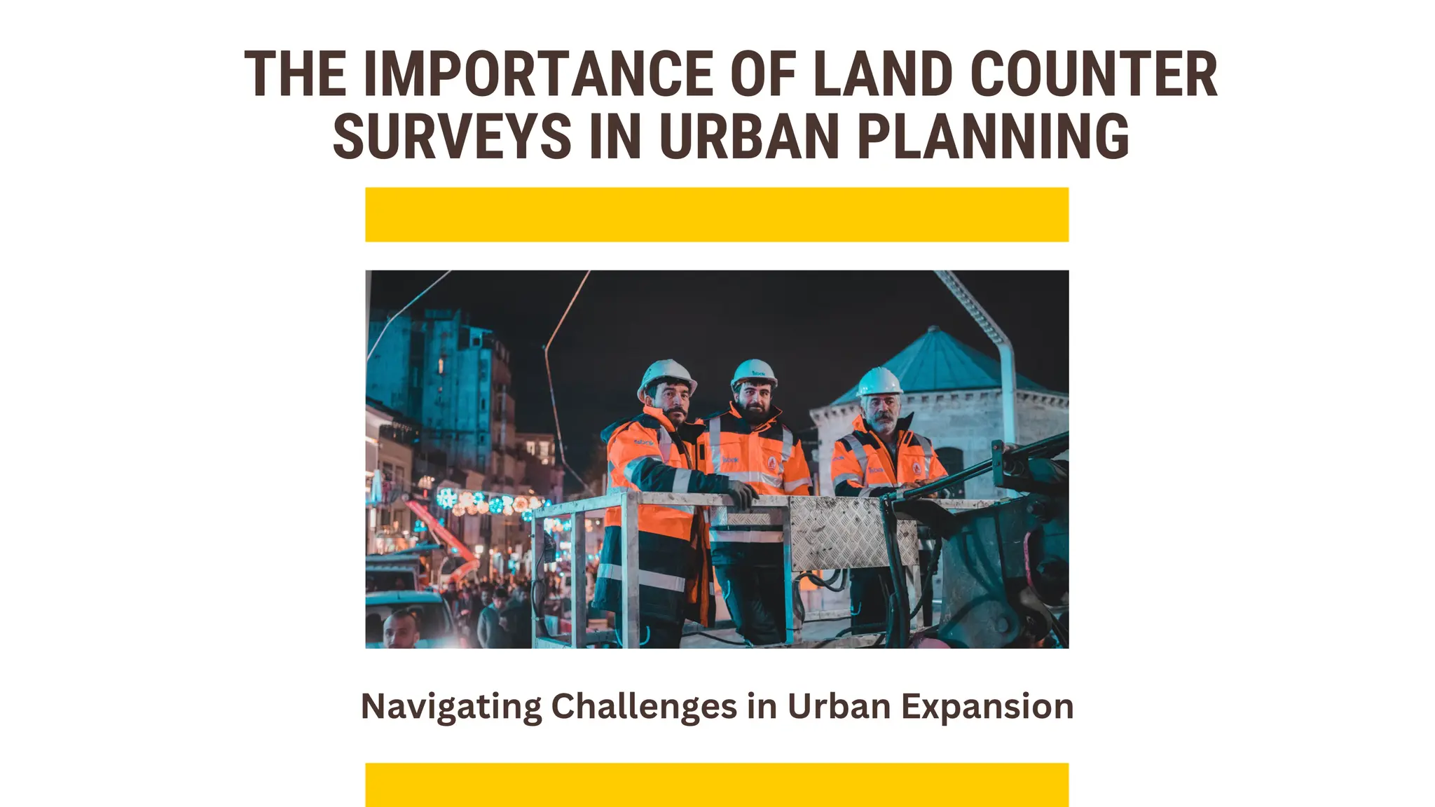 The Importance of Land Counter Surveys in Urban Planning | PDF