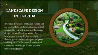 The Importance of Landscape Design.ppt