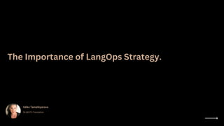 The Importance of LangOps Strategy.pdf
