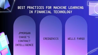 Machine Learning in Fintech: Why It Matters | PPT