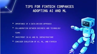 Machine Learning in Fintech: Why It Matters | PPT