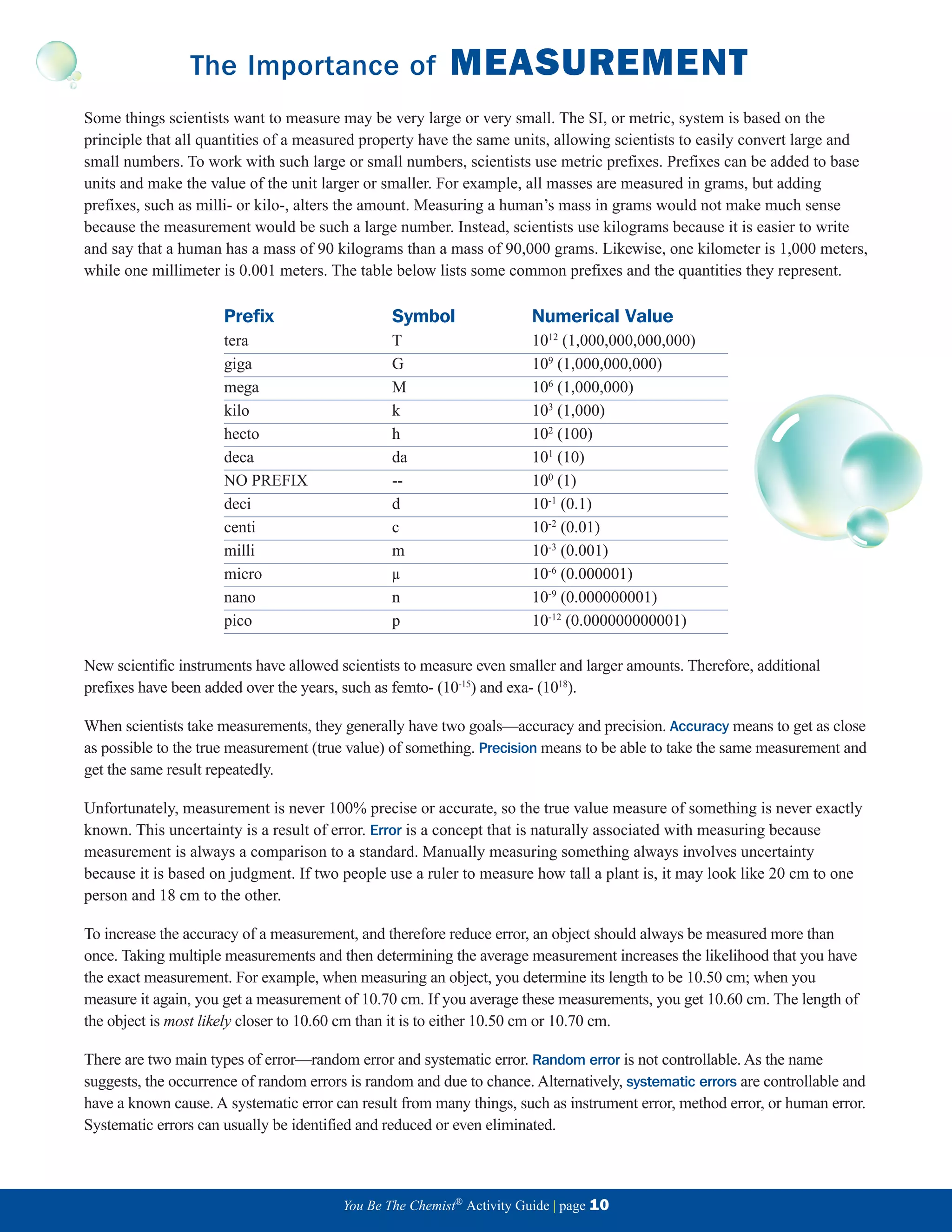 The importance of measurement | PDF