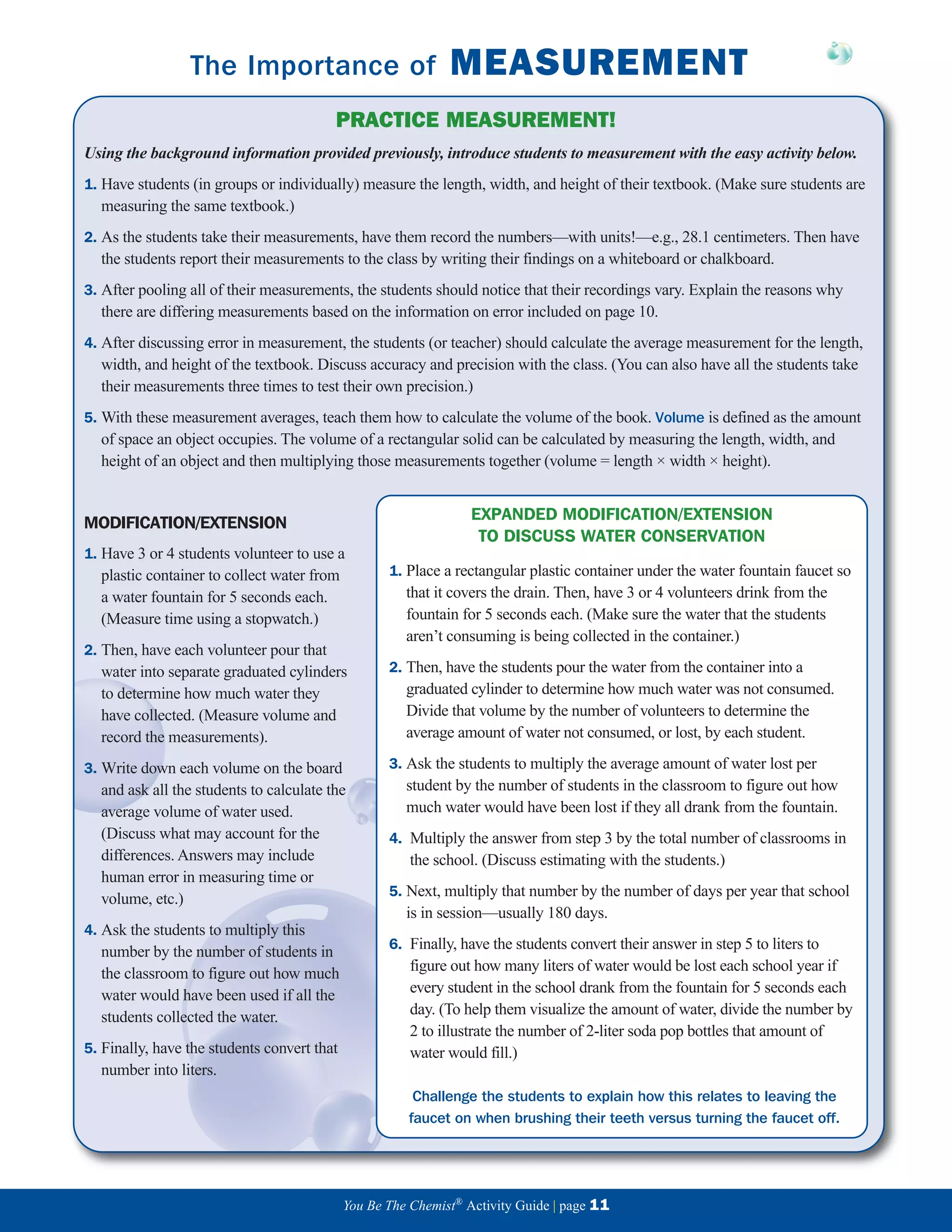 The importance of measurement | PDF