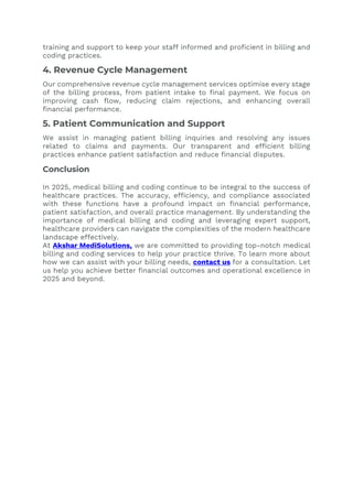 The Importance of Medical Billing and Coding in 2025.pdf