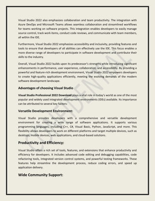 The Importance Of Microsoft Visual Studio In Today’s World.pdf