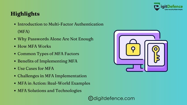 The Importance of Multi-Factor Authentication (MFA) | PDF
