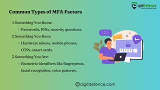 The Importance of Multi-Factor Authentication (MFA) | PDF