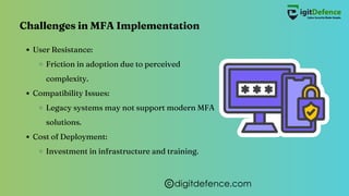 The Importance of Multi-Factor Authentication (MFA) | PDF
