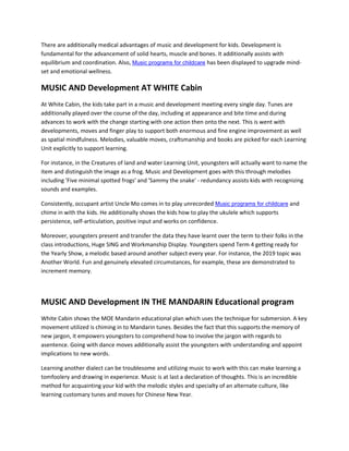 The importance of music and movement in preschool.pdf