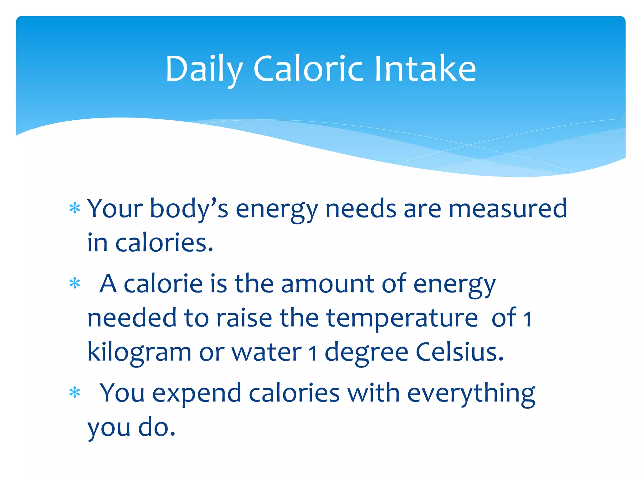 The importance of nutrition | PPTX