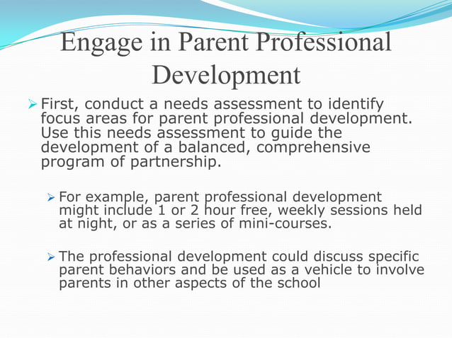 The Importance of Parent Involvement | PPTX
