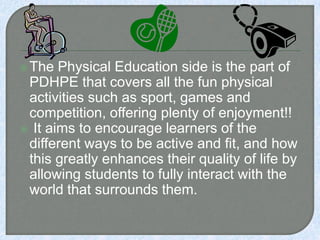 The importance of pdhpe 2 | PPT