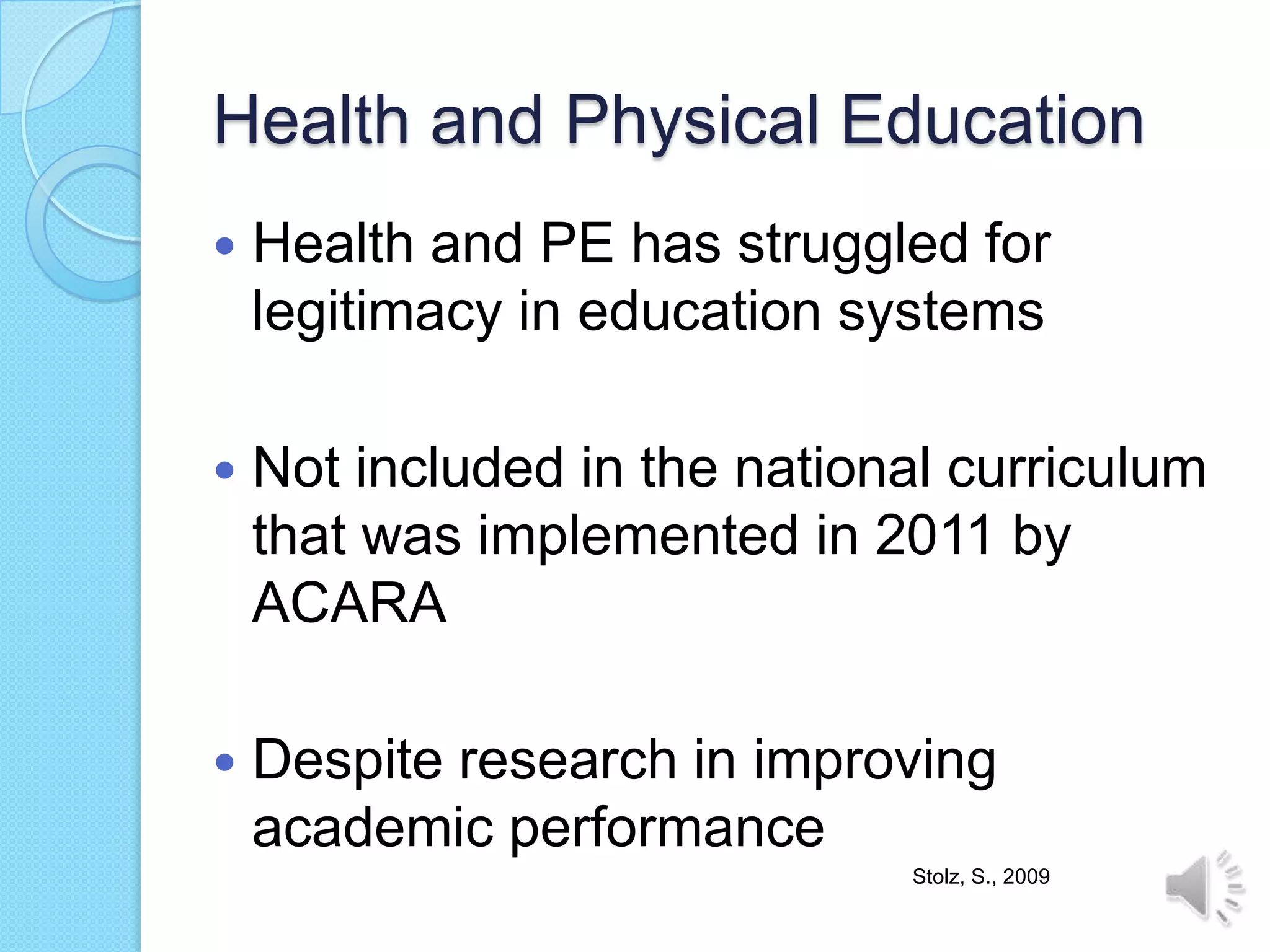 The Importance of Physical Activty and its Effects on Learning | PPTX