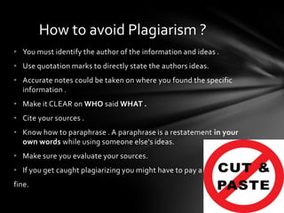 The importance of Plagiarism , copyrighting , and Netiquette. | PPTX
