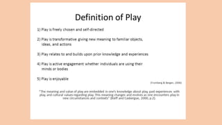 The importance of play in the early years | PDF